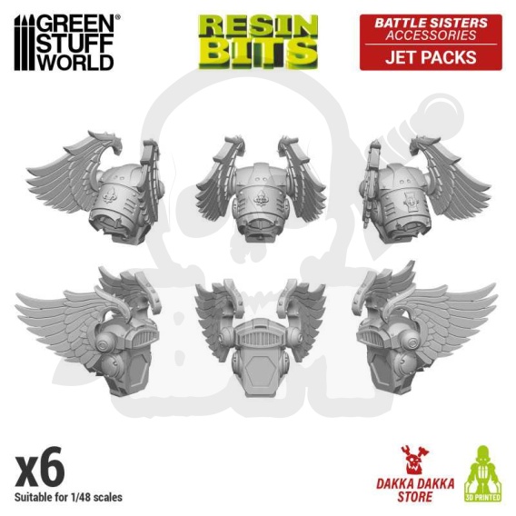 Battle-Models > 3D Printed DakkaDakka - Battle Sisters of Repentance ...